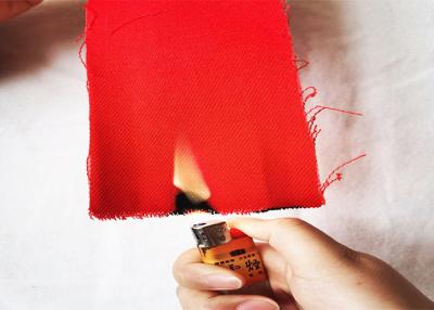 China 100% Cotton Flame Retardant Fabric Waterproof Fire Resistant 900N Tensile Strength for Workwear for sale