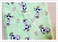 China Bleach And Print Baby Double Sided Brushed Flannel for sale