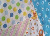 China 100 Cotton Waterproof Flannel Fabric Printed Cartoon for Pajamas 50 Wash for sale