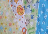 China 100% Cotton Yarn Dyed Flannel Print Fabric for Baby Cloth 50 Wash Shrinkage ≤3% for sale