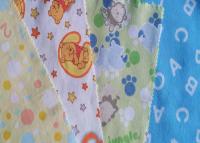 China 100% Cotton Yarn Dyed Flannel Print Fabric for Baby Cloth 50 Wash Shrinkage ≤3% for sale