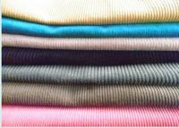 China White Yarn Dyed Corduroy Fabric 100% Cotton 57/58 Inch for Pants for sale