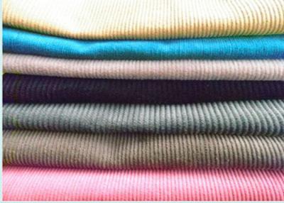 China White Yarn Dyed Corduroy Fabric 100% Cotton 57/58 Inch for Pants for sale