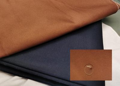 China Basic Color Thick Twill Water Resistant Fabric For Autumn Workwear And Garment for sale