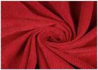 China 100% Cotton Red Wide Wale Corduroy Fabric 4.5 Wales 302gsm for Jacket for sale
