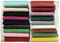 China Plain 100% Cotton Fine Wale Corduroy Fabric 16x16 Yarn Count 240gsm for Men Dress for sale