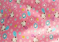 China 100% Cotton Printed Flannel Fabric for Baby Garment 150gsm 43/44 Inch for sale