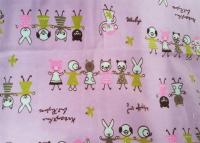 China 100% Cotton Flannel Print Fabric 150gsm 43/44 inch for Kids Garment Soft Flannel for sale