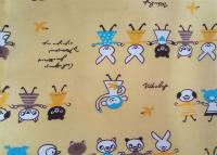China Cute Design Pattern Kids Cloth 150GSM Flannel Print Fabric for sale