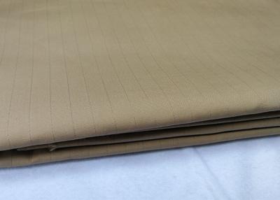China 100% Cotton Woven Anti Static Flame Retardant Fabric 150GSM 57/58 Inch Grey Fireproof Cloth for sale