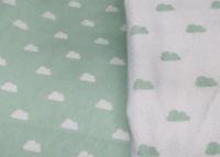 China 100% Cotton Flannel Fabric 150GSM Plain Baby Garment Cloth 57/58 Inch for sale