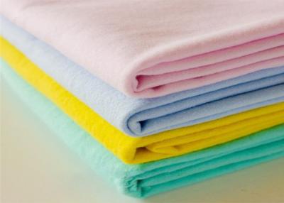 China 150GS Bleach Print Baby Double Sided Brushed Flannel For Bedding for sale