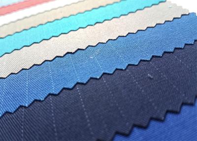 China Anti-static Fabric for Oil Station Workwear Woven Polyester Cotton 0.215 N/D Tensile Strength for sale