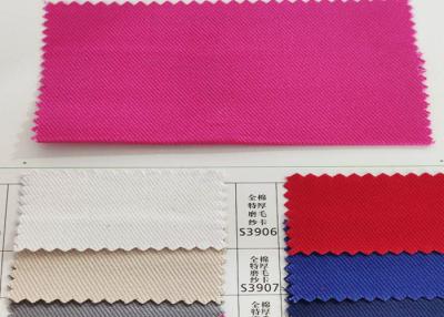 China 100% Cotton Super Thick Peach Finish Fabric 350gsm for Workwear Clothing for sale