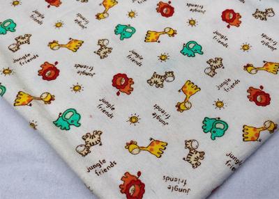 China Double Sided Brushed Cotton Flannel Fabric 150GSM 42-93 Inch Width for Baby Pajamas for sale