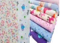 China 100% Cotton Flannel Fabric 20x10 150gsm for Children Pajamas Bleached Printed Dyed for sale