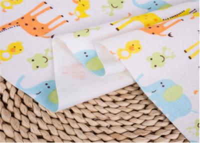 China Breathable Brushed Woven 150gsm Cotton Flannel Fabric for sale