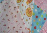 China Single Side Double Side 40x42 Cotton Flannelette Fabric For Kids for sale