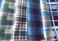 China Cotton Soft 40*42 Density Check Flannelette Fabric for sale