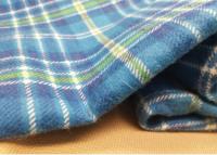China 100% Cotton Grid Flannel Cloth 12x10 20x10 for Children Diapers Soft Brushed Fabric for sale