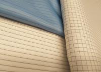 China Blue Anti Static Lining Fabric 60gsm And 110gsm lightweight for sale