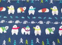 China White 100% Cotton Flannel Fabric Print for Bedding and Cover 150cm Width for sale