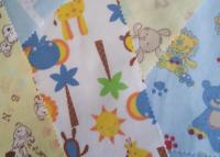 China 150gsm White Flannel Fabric Super Cloth Bedding Lining Cover for sale