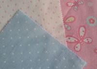 China Cotton Twill Serge Flannel Fabric 135gsm Reactive Printing for Baby Blanket Bedding for sale