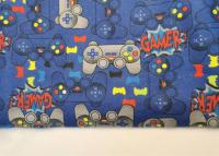 China Width 43 Inch Cotton Flannel Cloth Double Sided Colorful Cycle Printed for sale
