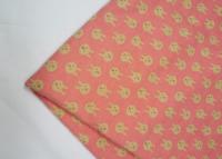 China Colorful Cycle Printed Cotton Flannel Fabric By The Yard Soft for sale