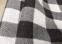 China 100gsm 100% Cotton Plaid Flannel Fabric Shirting Fabric 150cm Width for sale