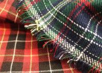 China 100% Cotton Yarn Dyed Twill Plaid Flannel Fabric 150cm Width for Shirts for sale