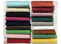 China Custom Size Super Soft 100% Cotton Corduroy Fabric Organic 57/58 Inch Woven for sale