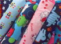 China 100% Cotton Flannel Cloth Double Brushed Cartoon Design For Bedding Sets for sale