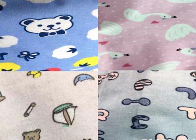 China Modern Design Whole Cotton Flannel Cloth Different Animal Style Floral Pattern for sale