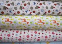 China Pure Organic Cotton Flannel Fabric 150gsm Double Brushed Printed for Pajama for sale