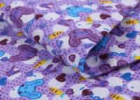 China 100% Organic Cotton Flannel Fabric 150gsm for Baby Blanket Bedsheet Clothing for sale