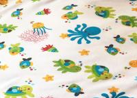 China 100% Cotton Flannel Fabric 150GSM 57/58 Inch Cartoon Design for Bedding Sets for sale