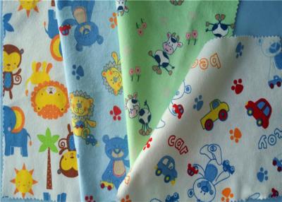 China 100% Cotton Flannel Fabric 150GSM 57/58 Inch Cartoon Design for Bedding Sets for sale