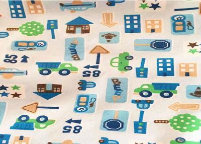 China 100% Cotton Printed Flannel Fabric 150gsm for Babywear Children Clothing for sale
