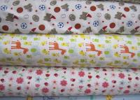 China 100% Cotton Printed Flannel Fabric 150gsm for Babywear Children Clothing for sale