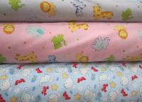 China Pure Cotton Printed Flannel Cotton Fabric For Pyjamas for sale