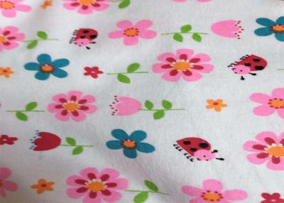 China Cotton Flannel Fabric 150gsm Reactive Print for Baby Home Textile for sale