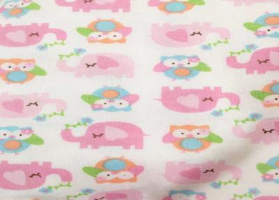 China Double Side Brushed Organic Cotton Flannel Fabric White Cleaning for sale