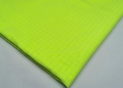 China 100% Cotton Fluorescent Yellow Safety Vest Fabric 57/58 Inch 230gsm for Warning Workwear for sale