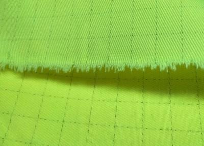 China Polyester Cotton Woven Dark Anti Static Fabric Gas Station Work Clothes 20*16 for sale