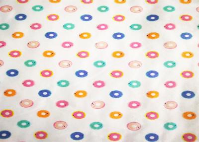 China 160gsm Kids Cartoon Bedding Flannel Print Fabric Plain Dyed 100% Cotton for sale