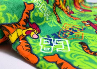 China 100% Cotton Flannel Fabric for Kids Pyjamas Double Side Brushed Loungewear Fabric Shrinkage ≤3% for sale