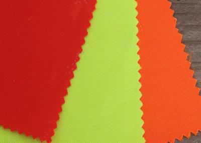 China Hi-Vis Fluorescent Fabric Flame Retardant Waterproof Fabric For Uniforms for sale