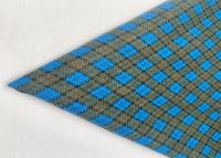 China All Cotton Grid Printed Cotton Flannel Cloth Custom Dyed 20*10 for sale
